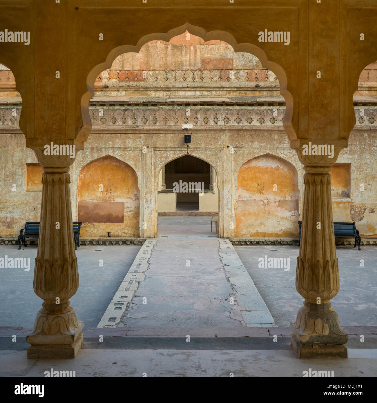 Amer fort baradari hi-res stock photography and images - Alamy