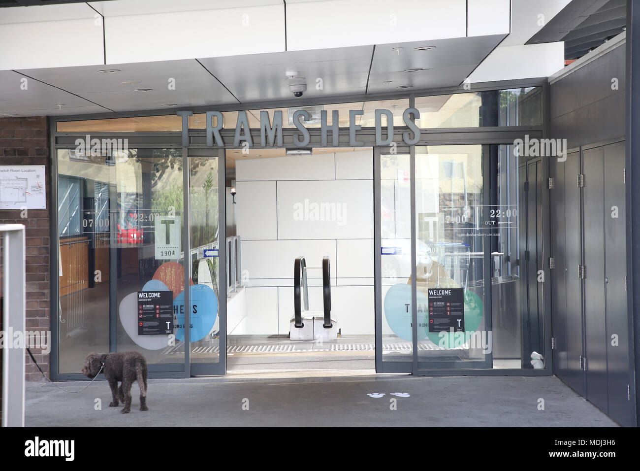 Tramsheds, Forest Lodge taken from Maxwell Road, Glebe, Sydney ...