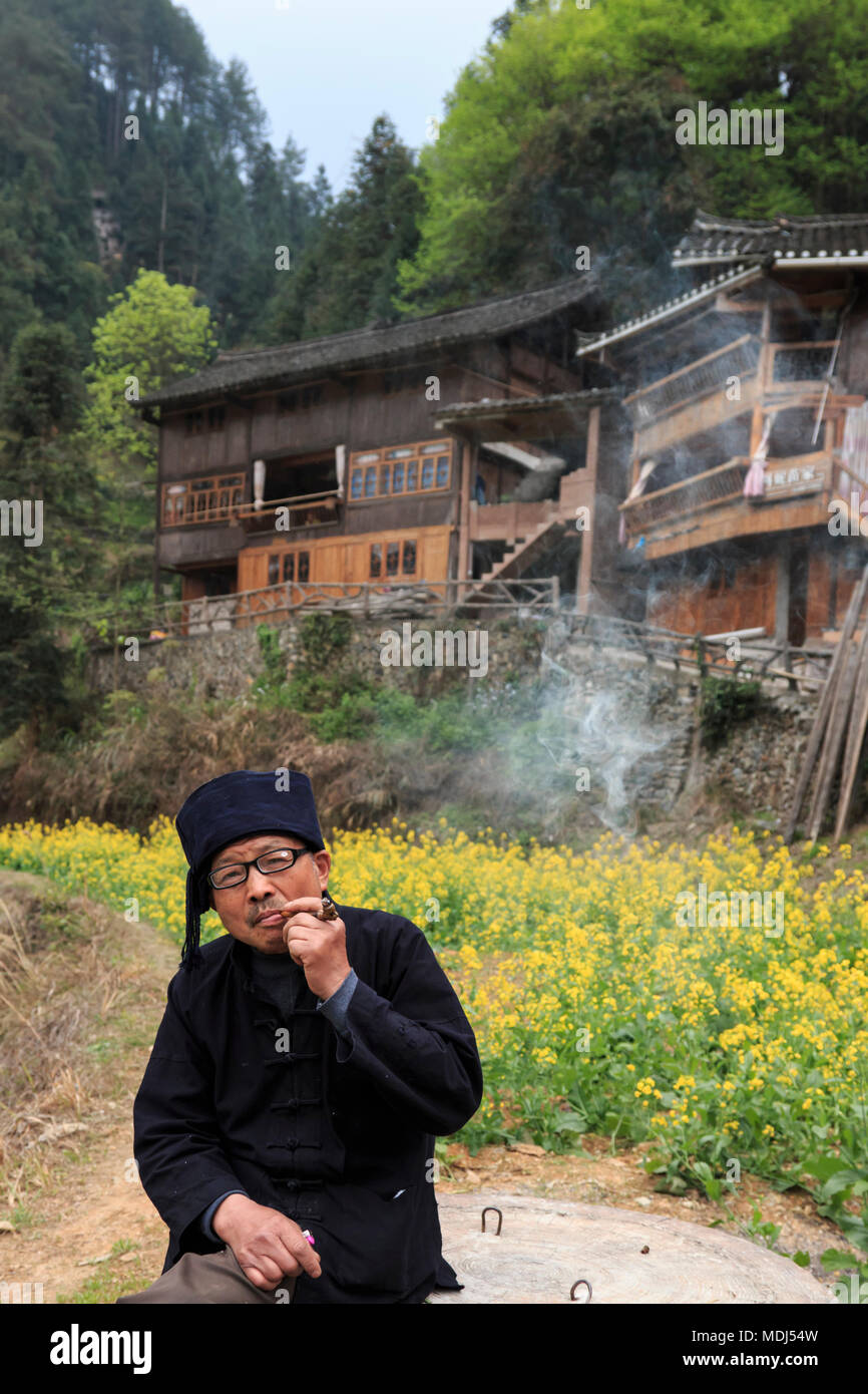 Langde miao village in guizhou hi-res stock photography and images - Alamy