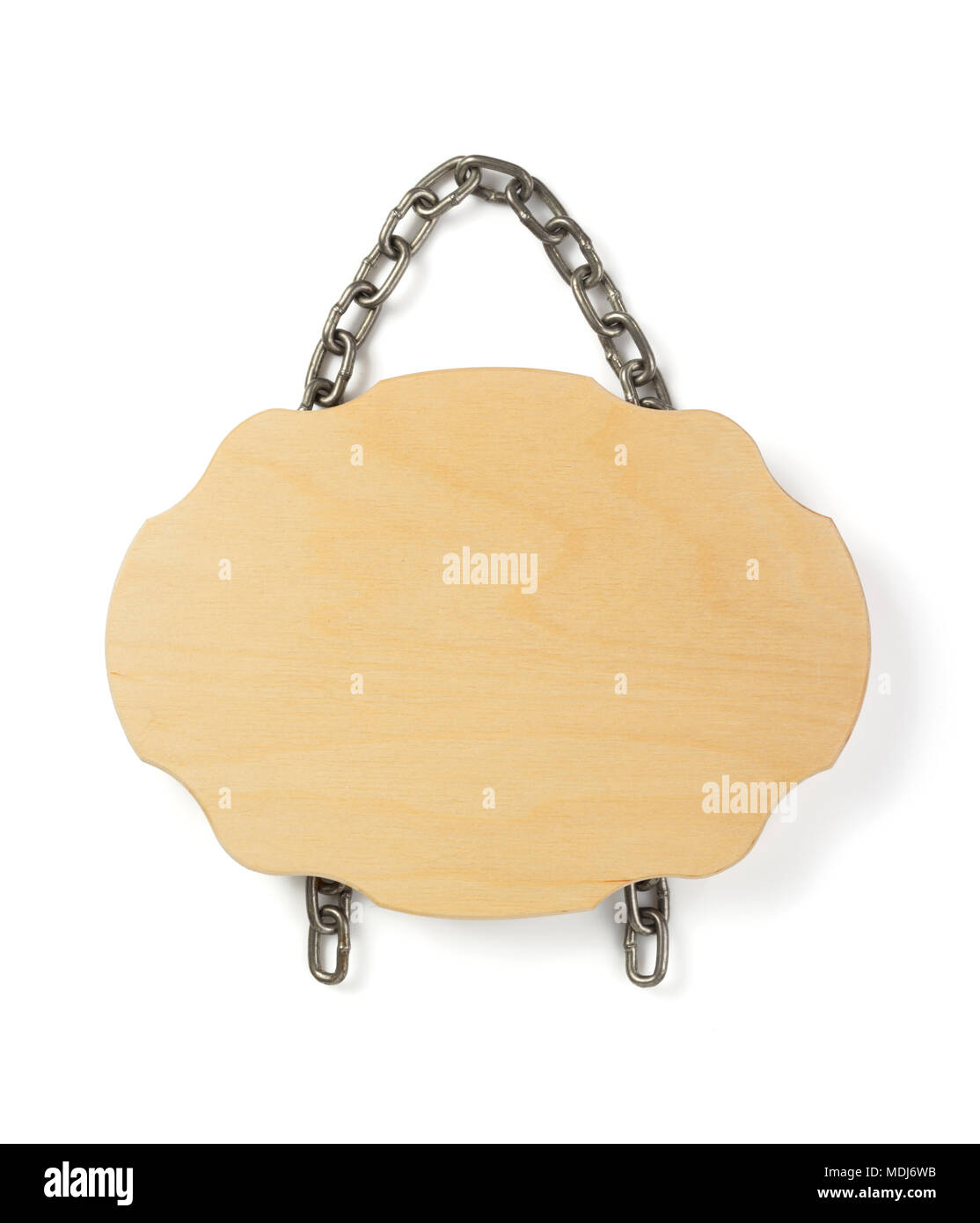 wooden sign board isolated on white background Stock Photo - Alamy