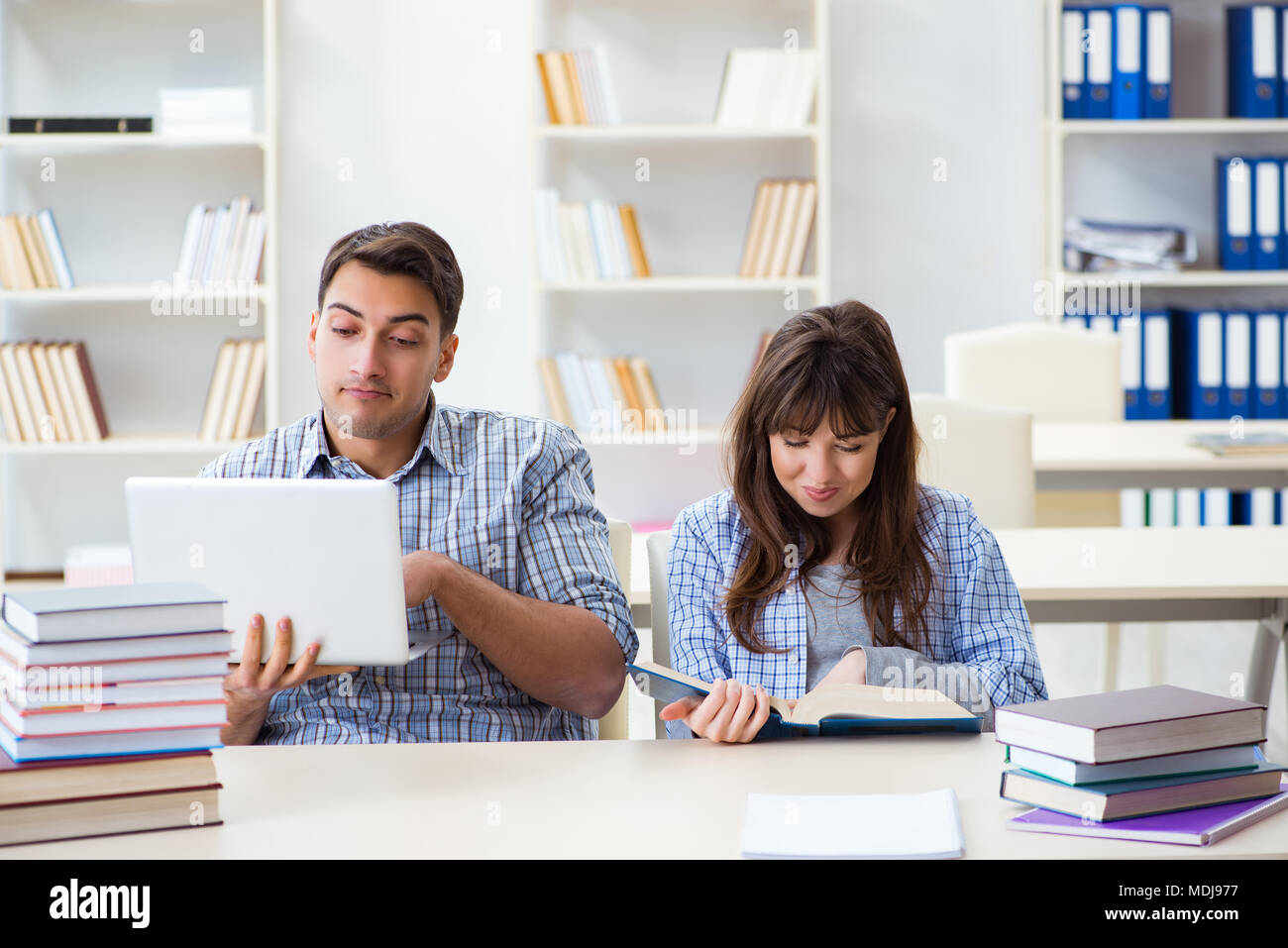 Students sitting and studying in classroom college Stock Photo - Alamy