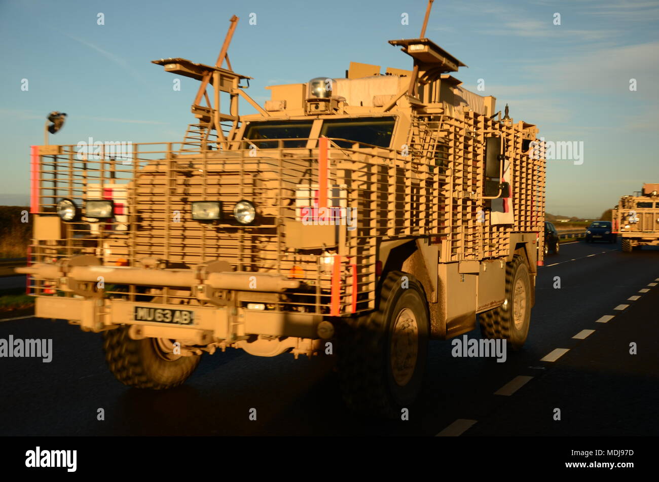 British Army Convoy Mastiff High Resolution Stock Photography and ...