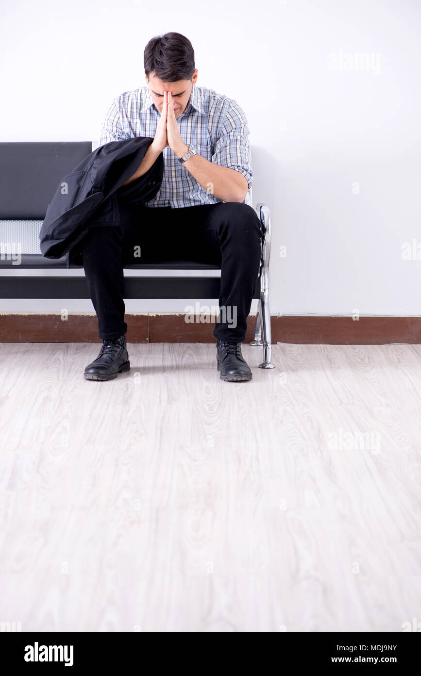 Waiting nervously hi-res stock photography and images - Alamy