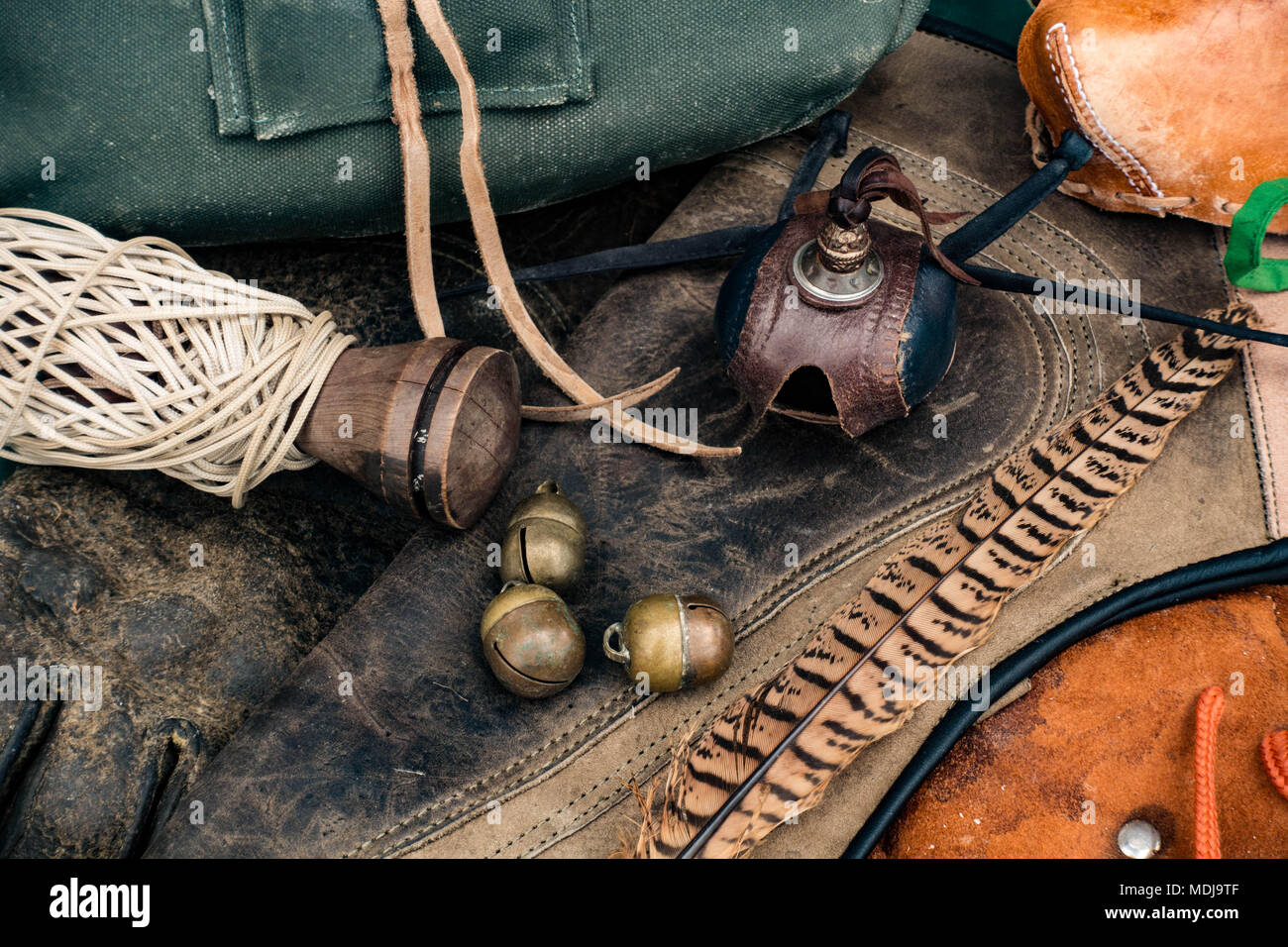 Falconry tools hi-res stock photography and images - Alamy