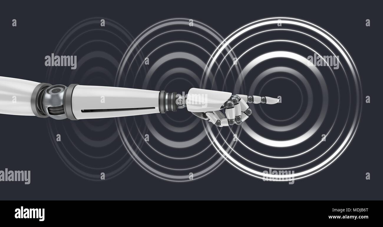 Robot Hand Pointing High Resolution Stock Photography and Images - Alamy