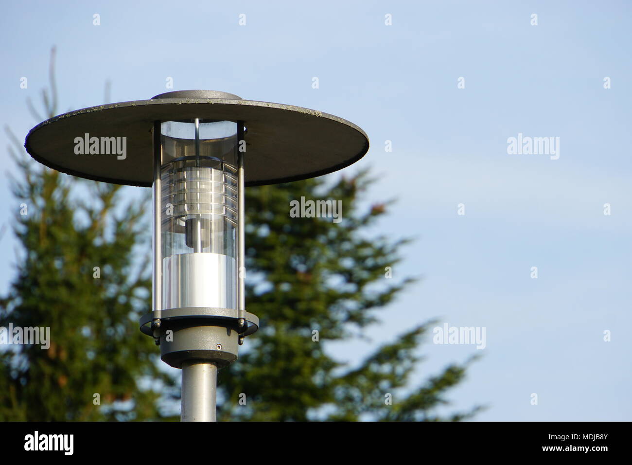 Metal street light lantern Stock Photo - Alamy