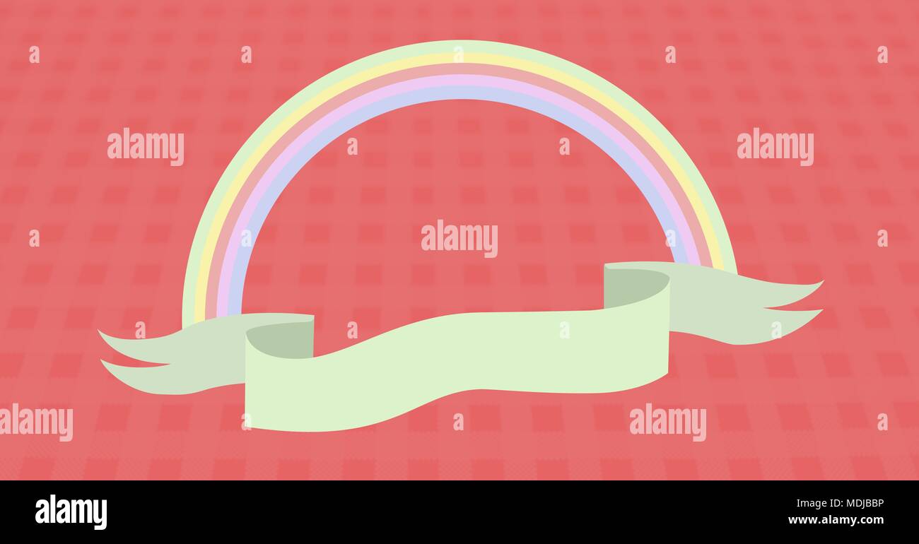 Rainbow banner hi-res stock photography and images - Alamy