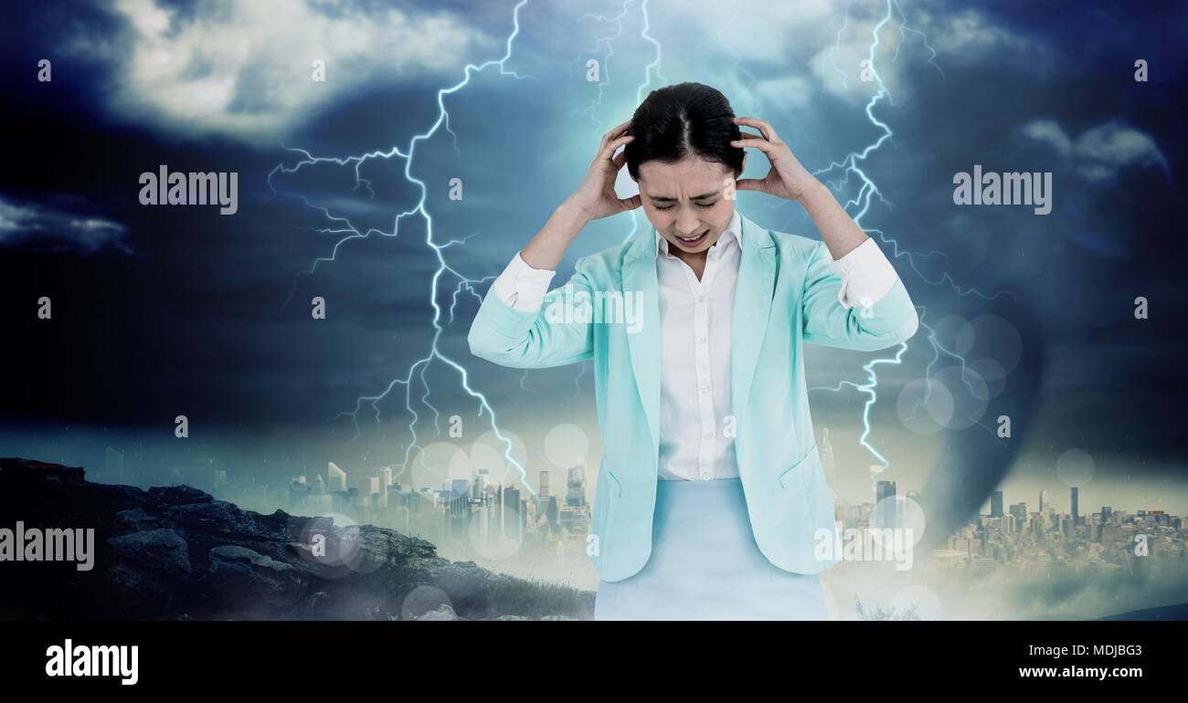 Lightning strikes building hi-res stock photography and images - Alamy