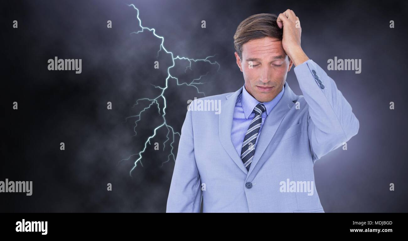 Lightning strikes man hi-res stock photography and images - Alamy