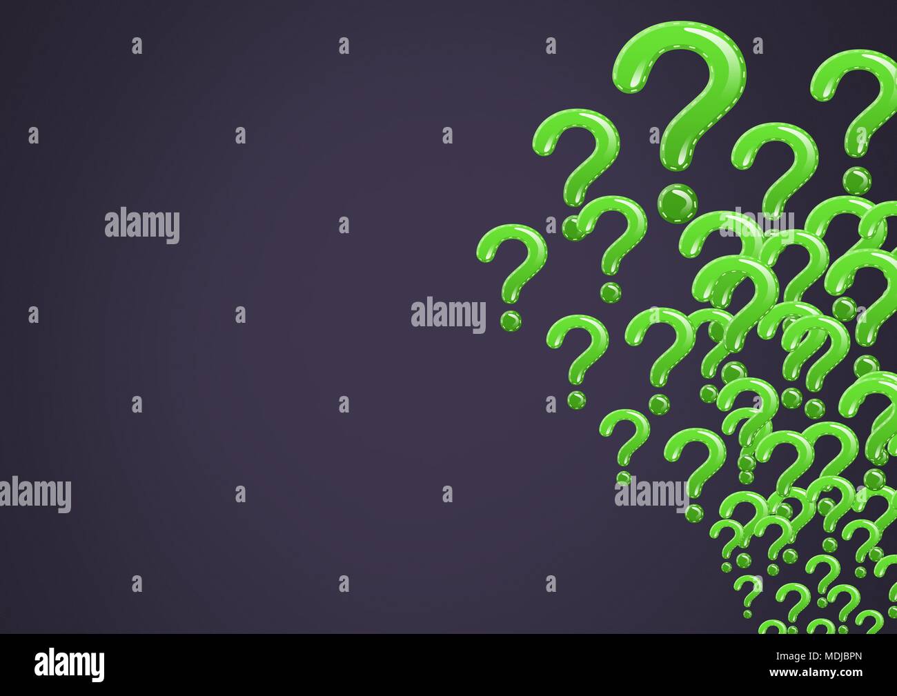 green question marks Stock Photo - Alamy