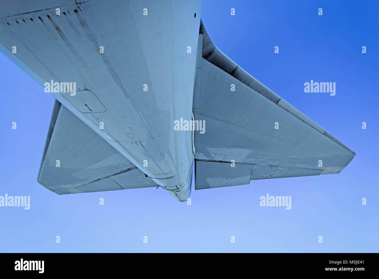 Empennage of a Boeing 747-400 Stock Photo - Alamy