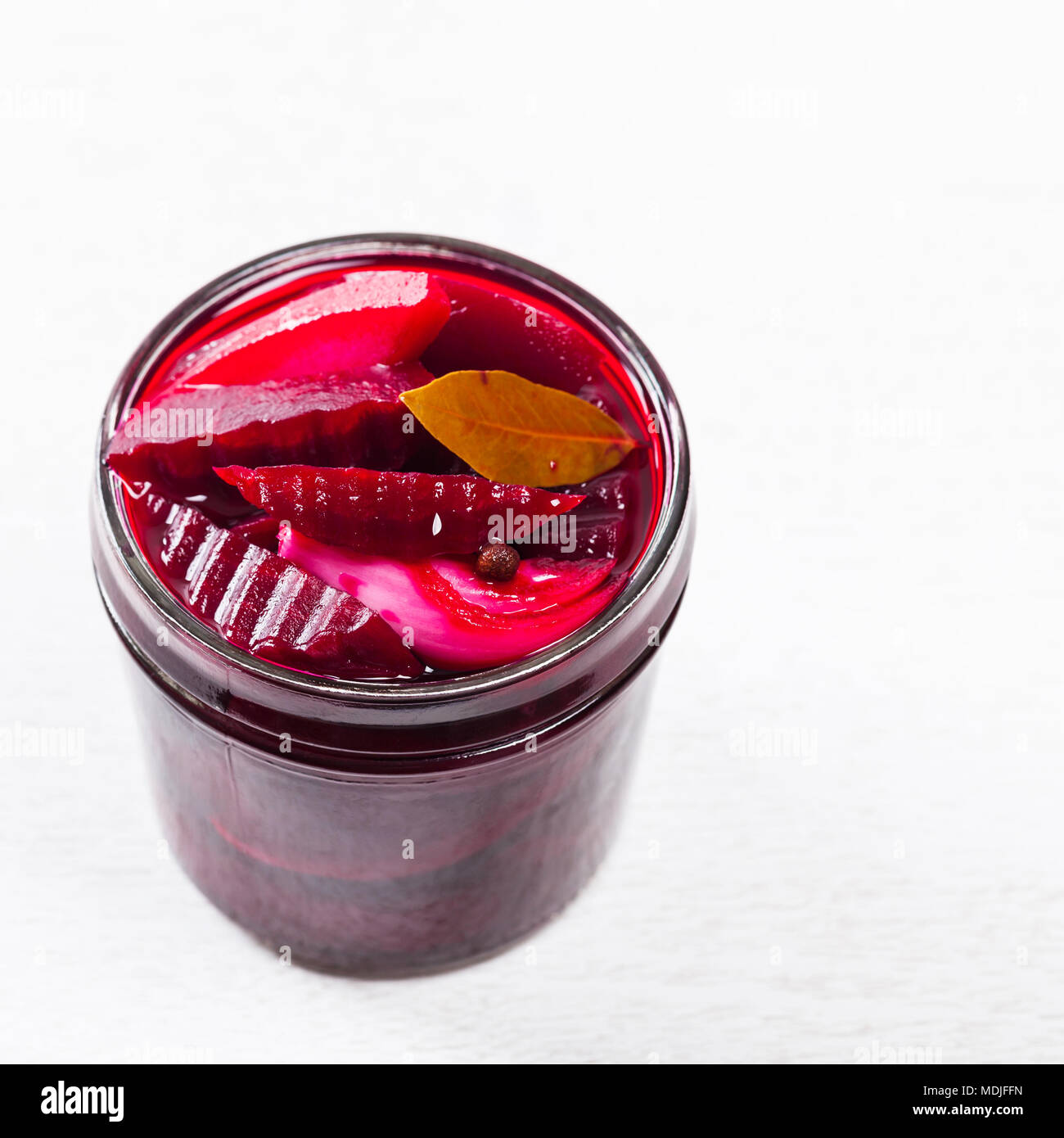 Pickled beets in jar hi-res stock photography and images - Alamy