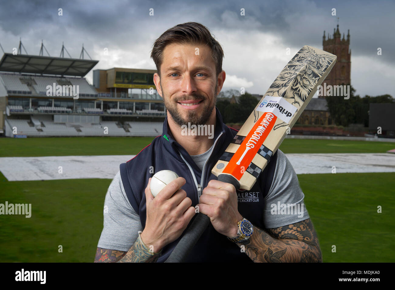 Somerset cricket ground taunton hi-res stock photography and images - Alamy