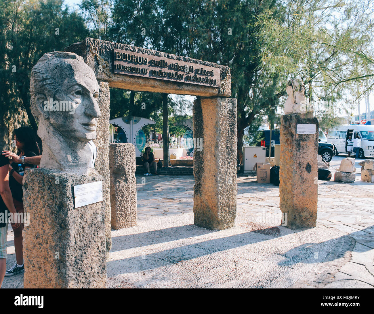 Bodrum, Turkey - July 18, 2013 : Bodrum Museum Of Underwater ...