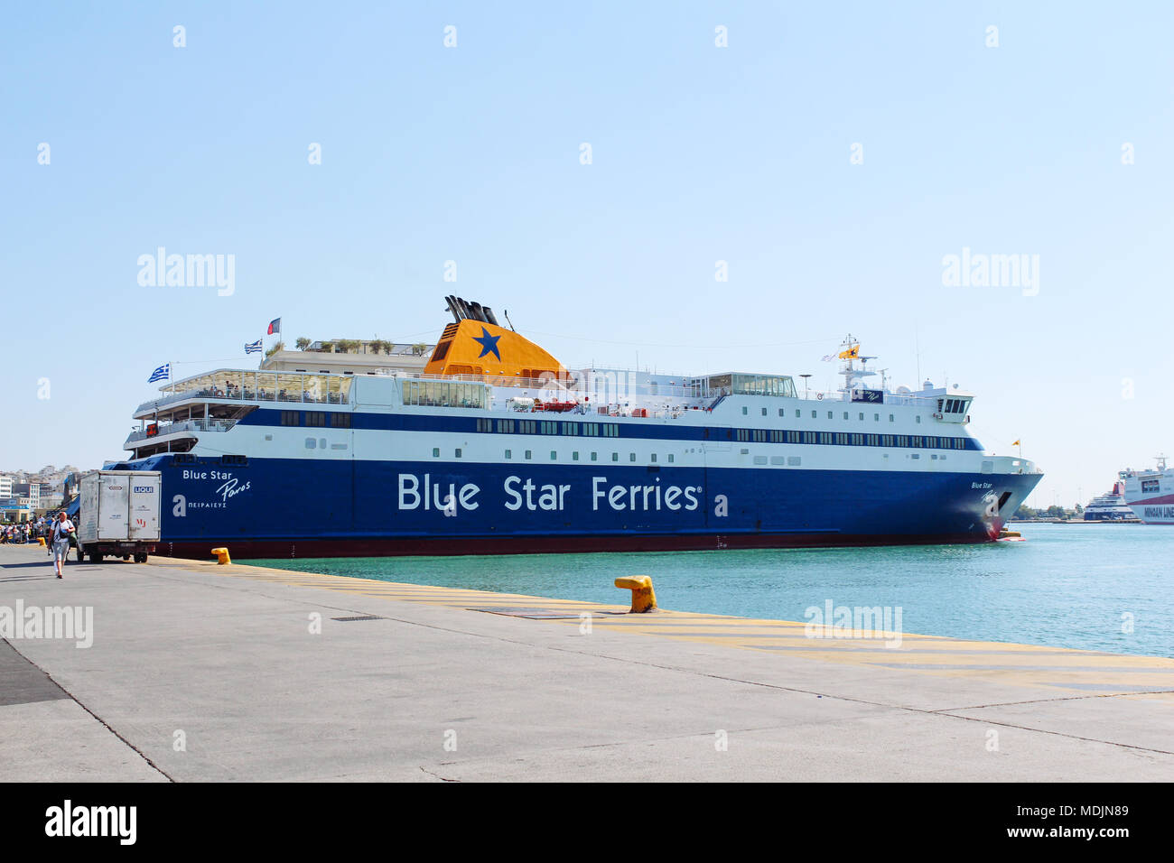Blue star ferries hi-res stock photography and images - Alamy