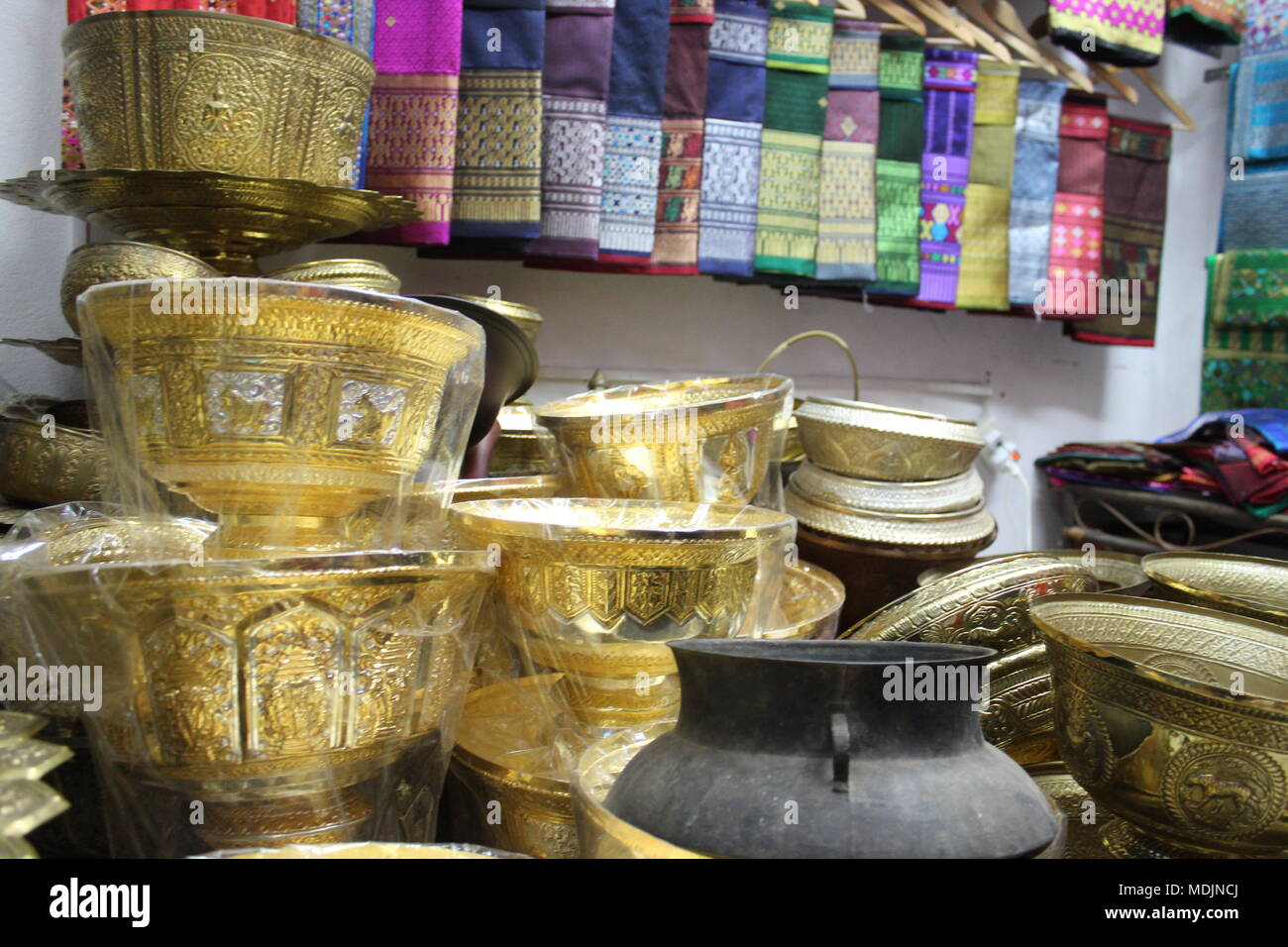 Talat Sao Market, downtown Vientiane, Laos, 2016 Stock Photo - Alamy