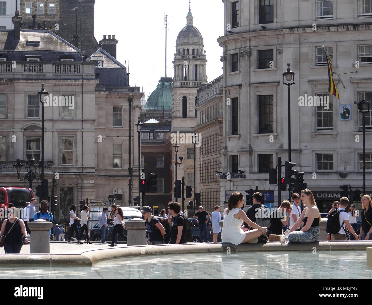 London, UK. 19th Apr, 2018. London break 70 years record of the ...