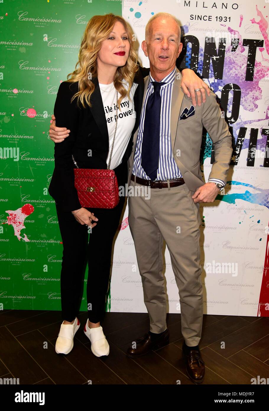 Milan, Italy. 20th Apr, 2018. Milan, "Do not Stop your Creativy" Party ...