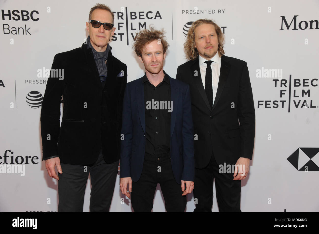 New York, NY, USA. 19th Apr, 2018. Christopher Heyerdahl, Mark Rendall ...