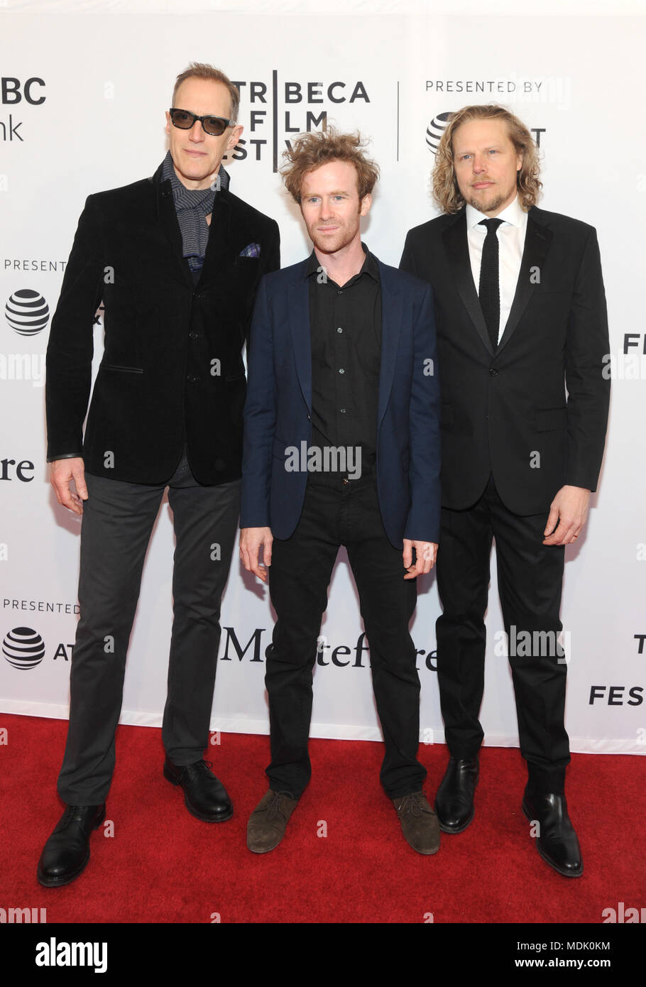 New York, NY, USA. 19th Apr, 2018. Christopher Heyerdahl, Mark Rendall ...