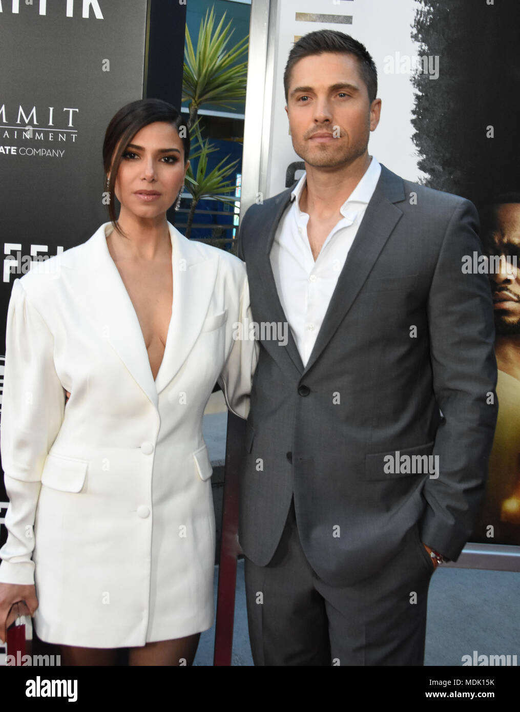 Los Angeles, USA. 19th Apr, 2018. Actress Roselyn Sanchez and actor ...