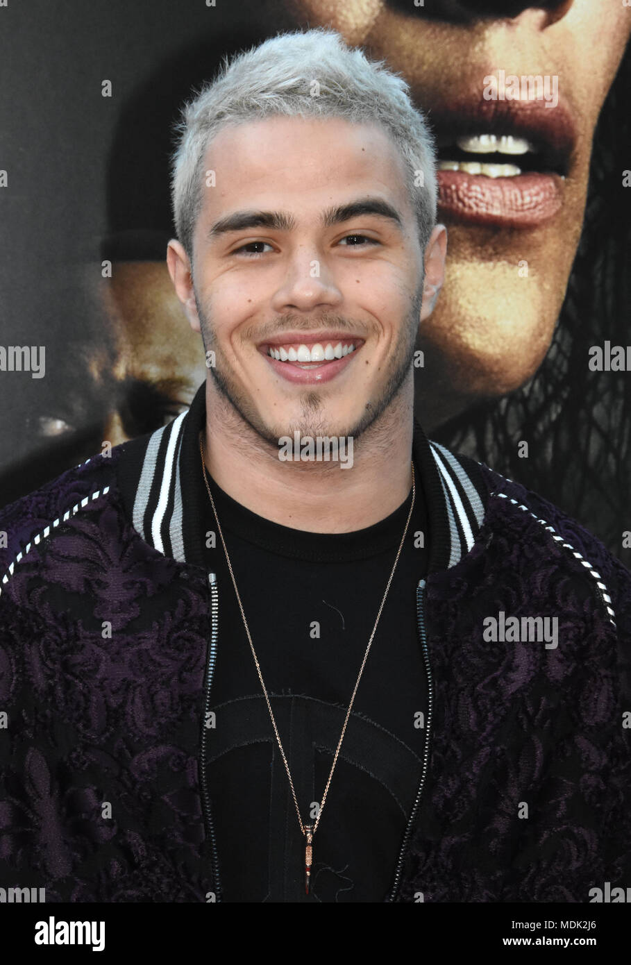Los Angeles, USA. 19th Apr, 2018. Tulio Rocha attends the Los Angeles ...