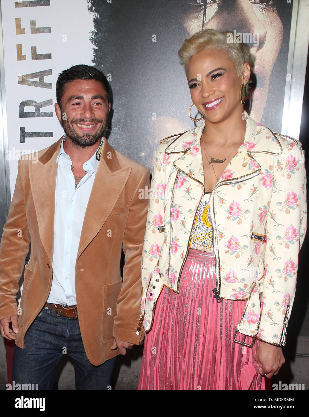 Hollywood, USA. 19th Apr, 2018. Zachary Quittman, Paula Patton, at The ...