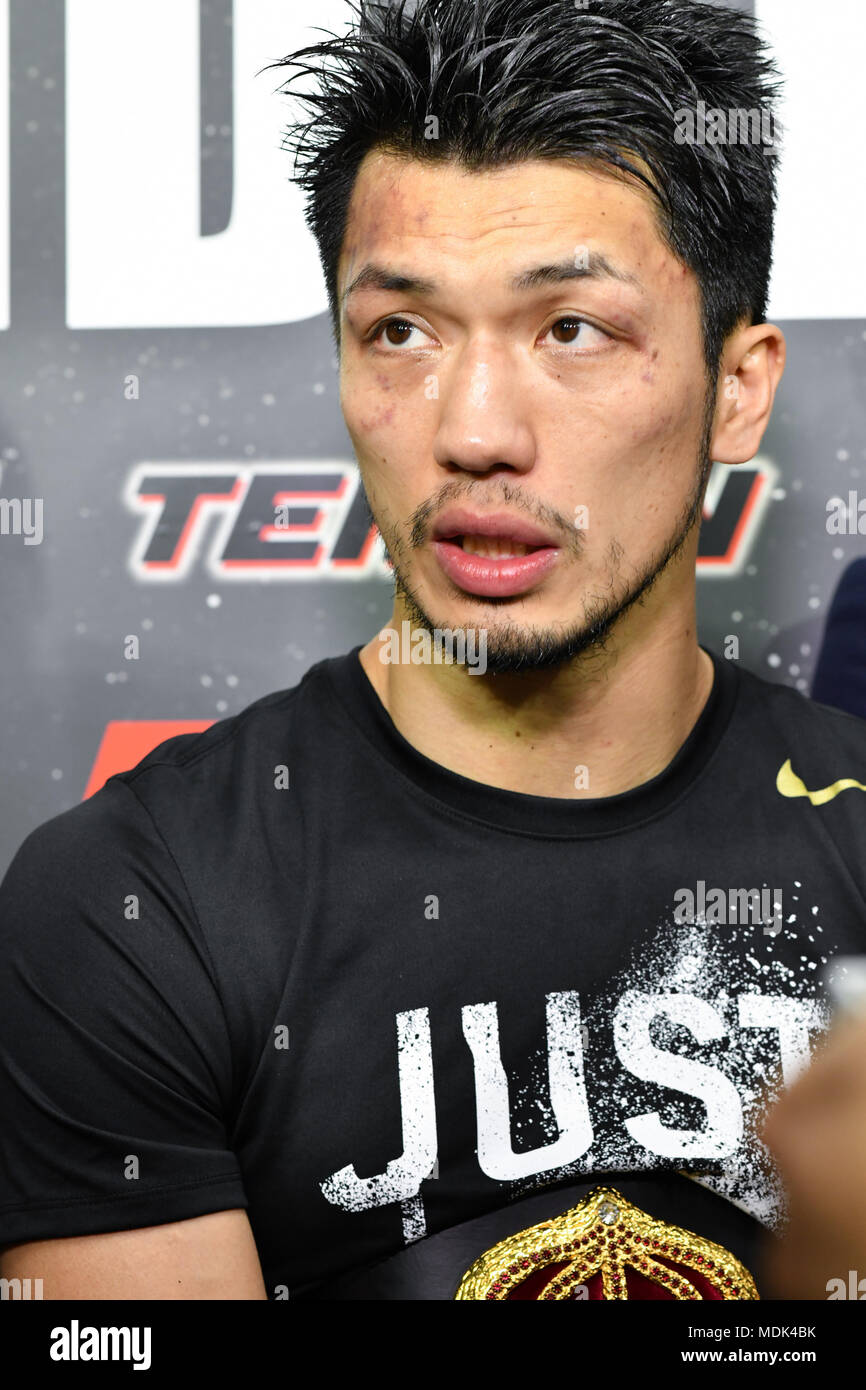 Kanagawa, Japan. 15th Apr, 2018. Ryota Murata (JPN) Boxing : Ryota ...