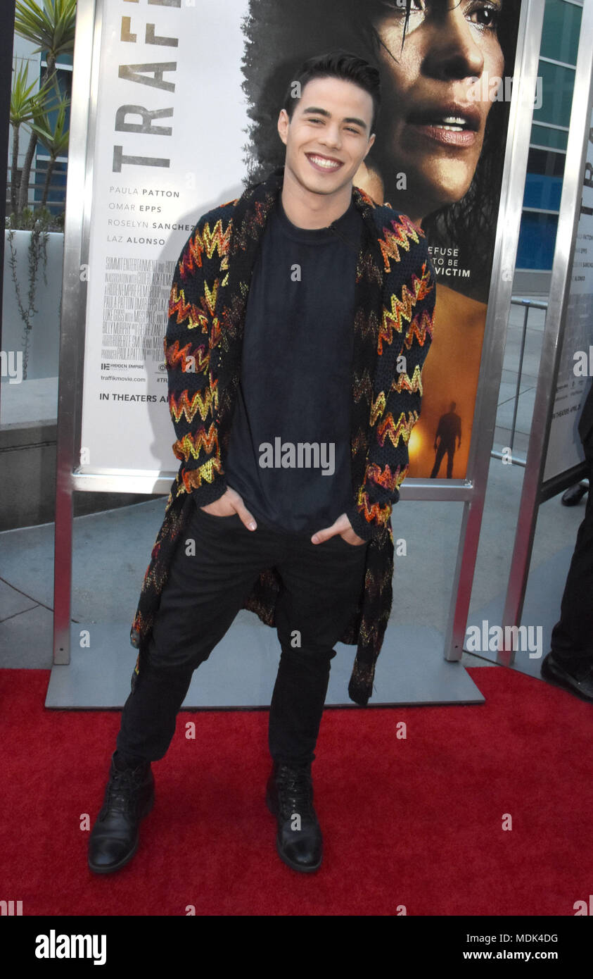 Los Angeles, USA. 19th Apr, 2018. Gustavo Rocha attends the Los Angeles ...