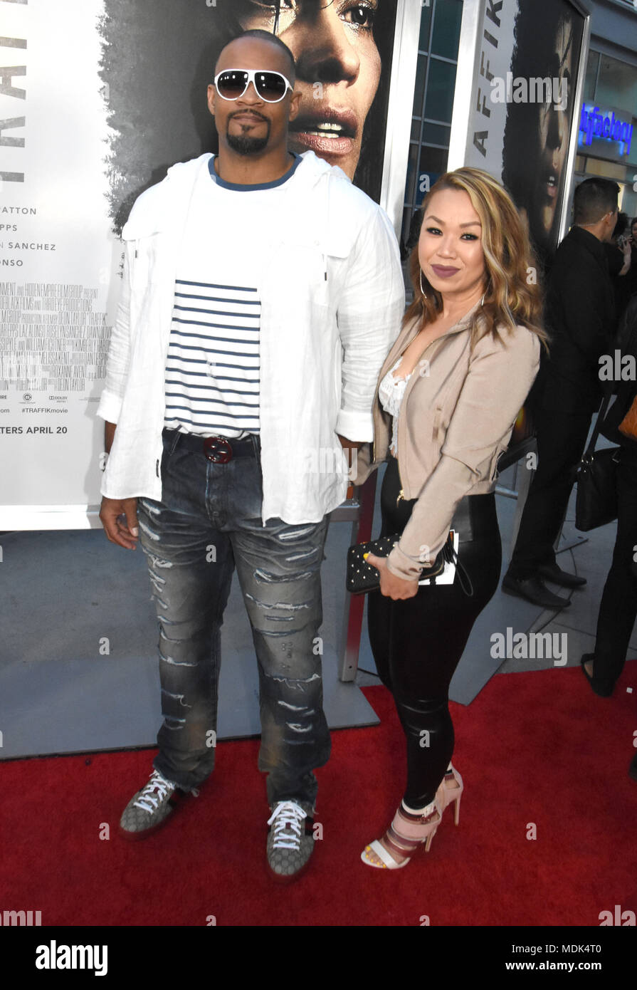 Los Angeles, USA. 19th Apr, 2018. Actor Johann Tate attends the Los ...