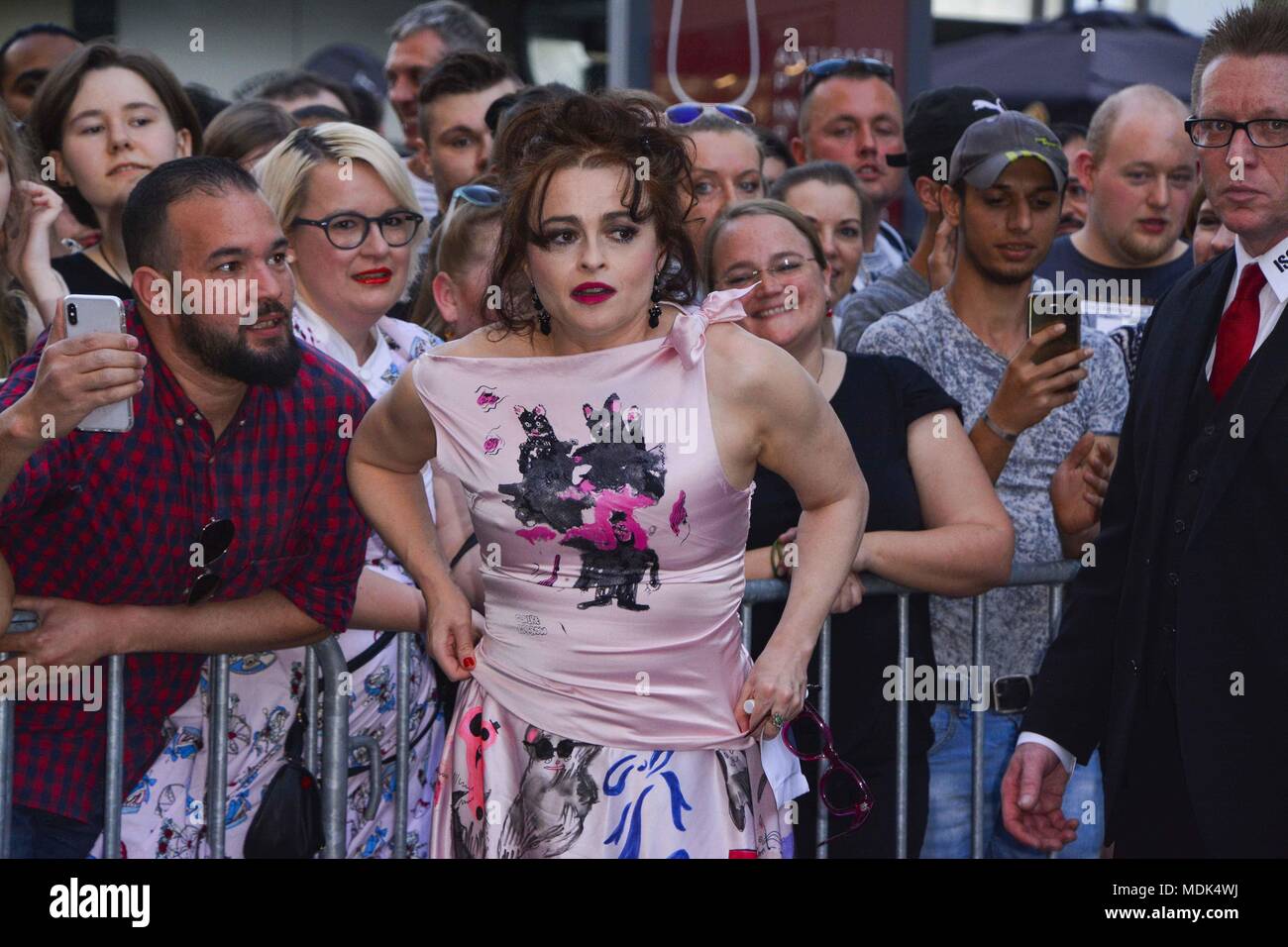 Helena Bonham Carter Actress Eleanor & Colette premiere at Lichtburg on ...