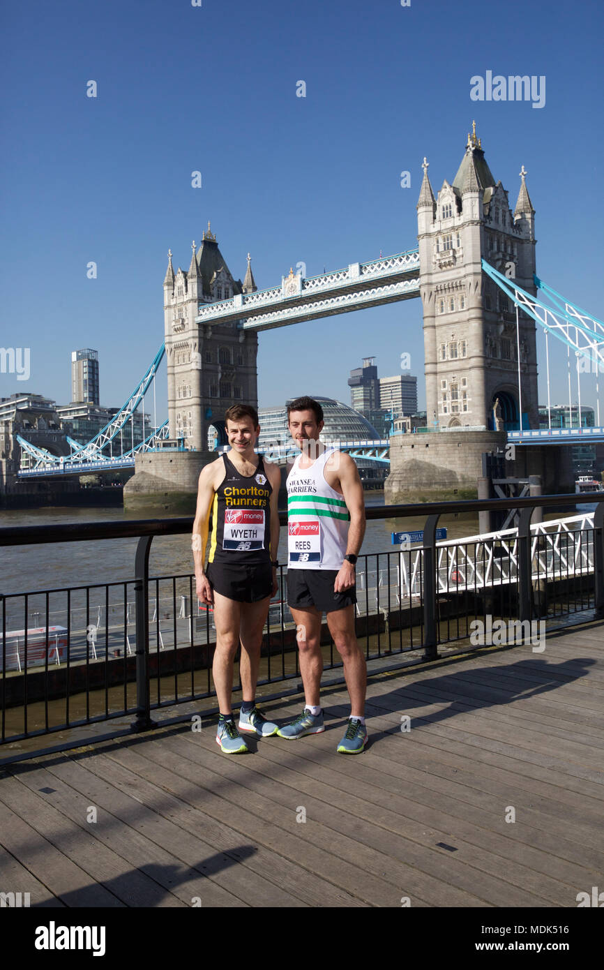 London,UK,20th April 2018,London Marathon #SpiritOfLondon Photocall ...
