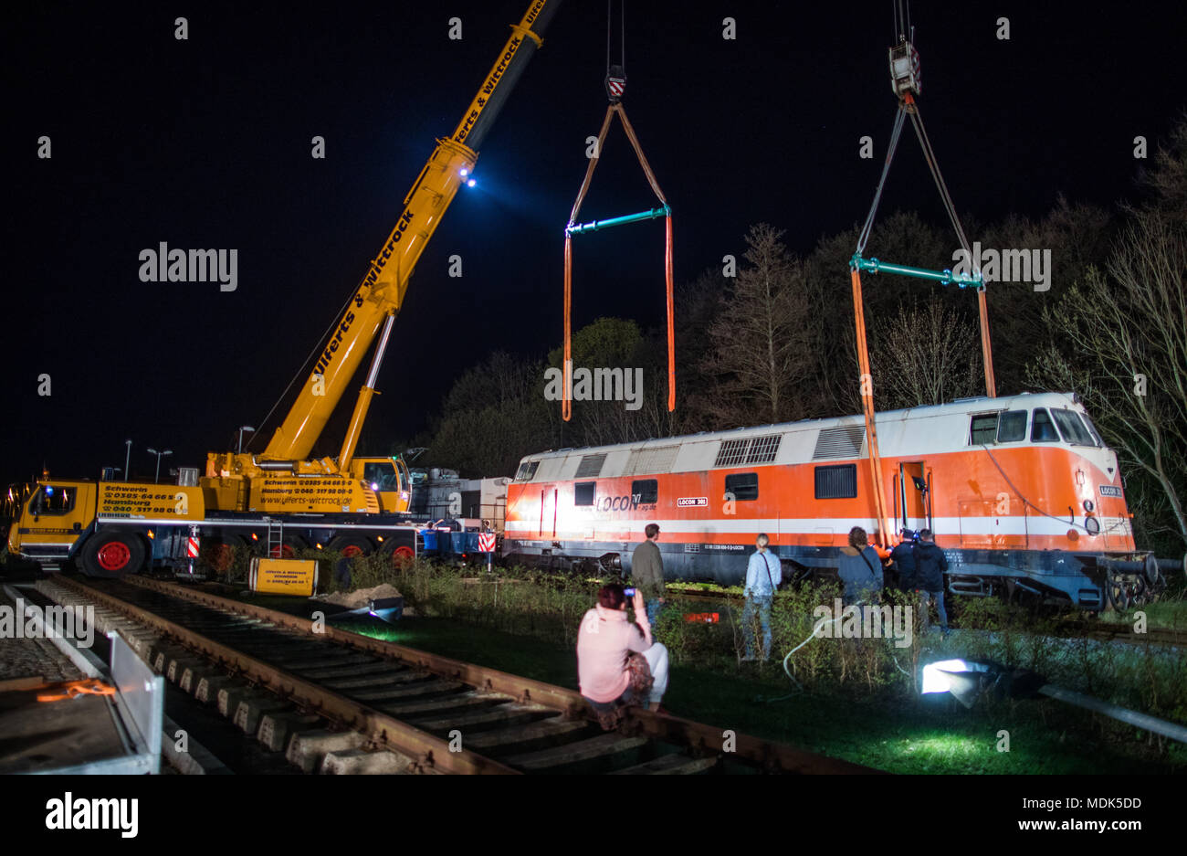 Locomotive cranes hi-res stock photography and images - Alamy