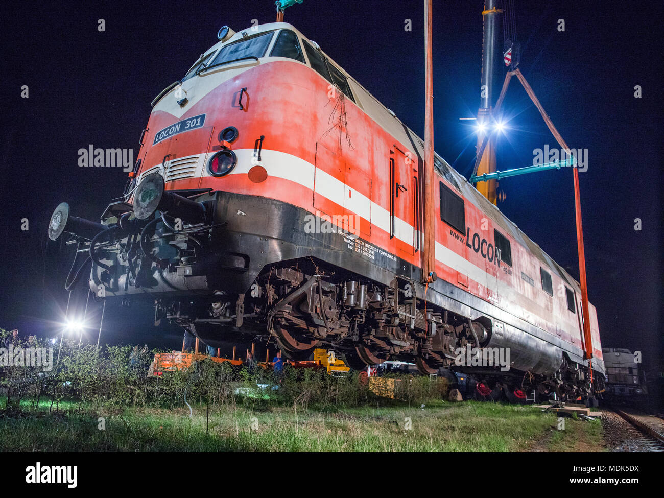 Locomotive cranes hi-res stock photography and images - Alamy