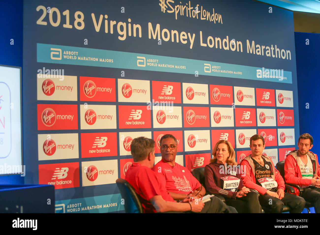 London UK 20 April 2018 As part of the Spirit of London David Wyeth ...