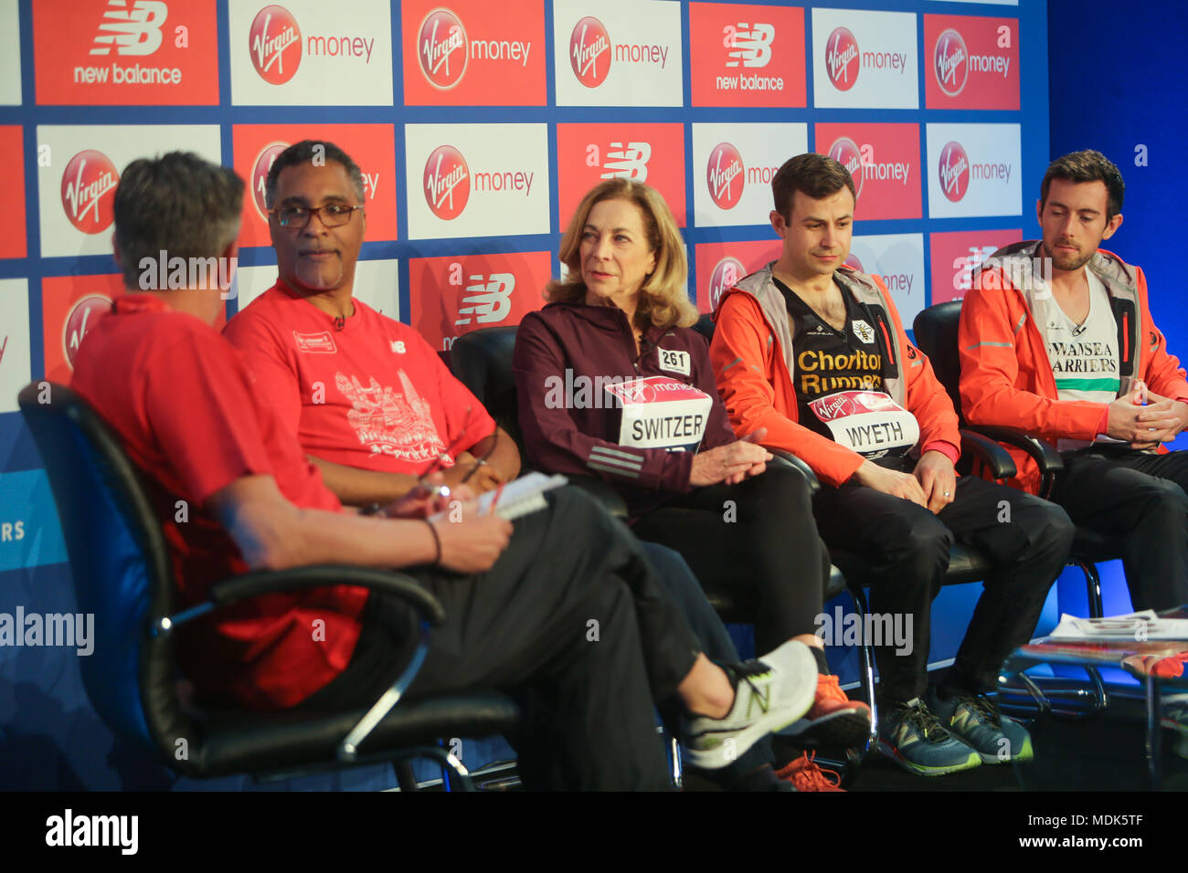 London UK 20 April 2018 As part of the Spirit of London David Wyeth ...