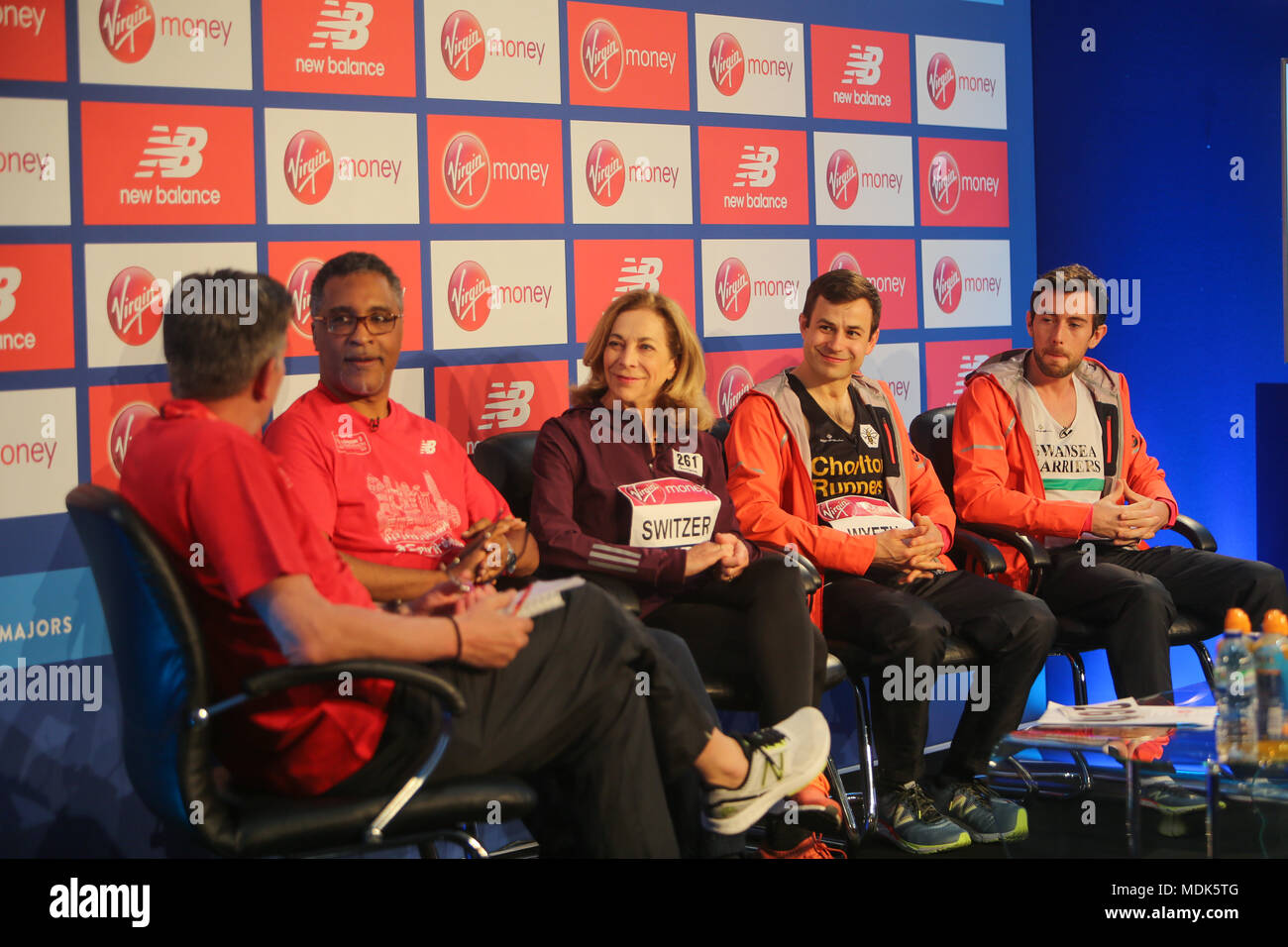 London UK 20 April 2018 As part of the Spirit of London David Wyeth ...