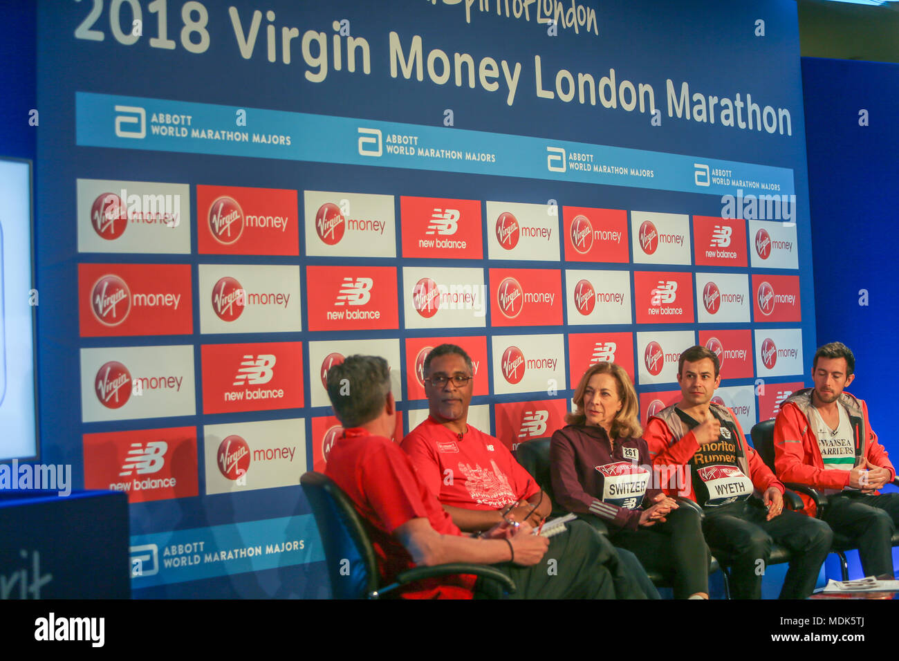 London UK 20 April 2018 As part of the Spirit of London David Wyeth ...