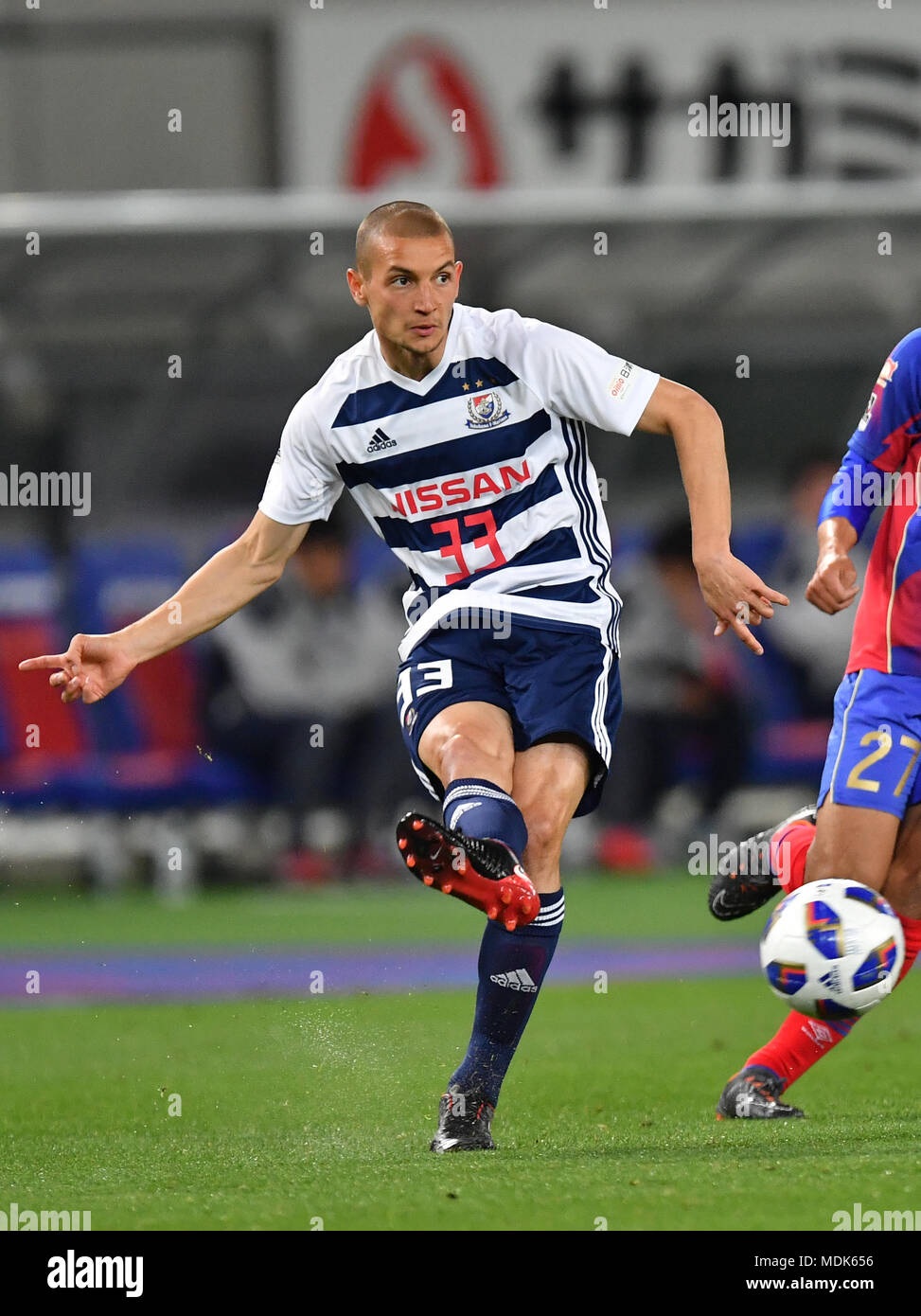 David Babunski (F Marinos), APRIL 18, 2018 - Football / Soccer : 2018 J ...