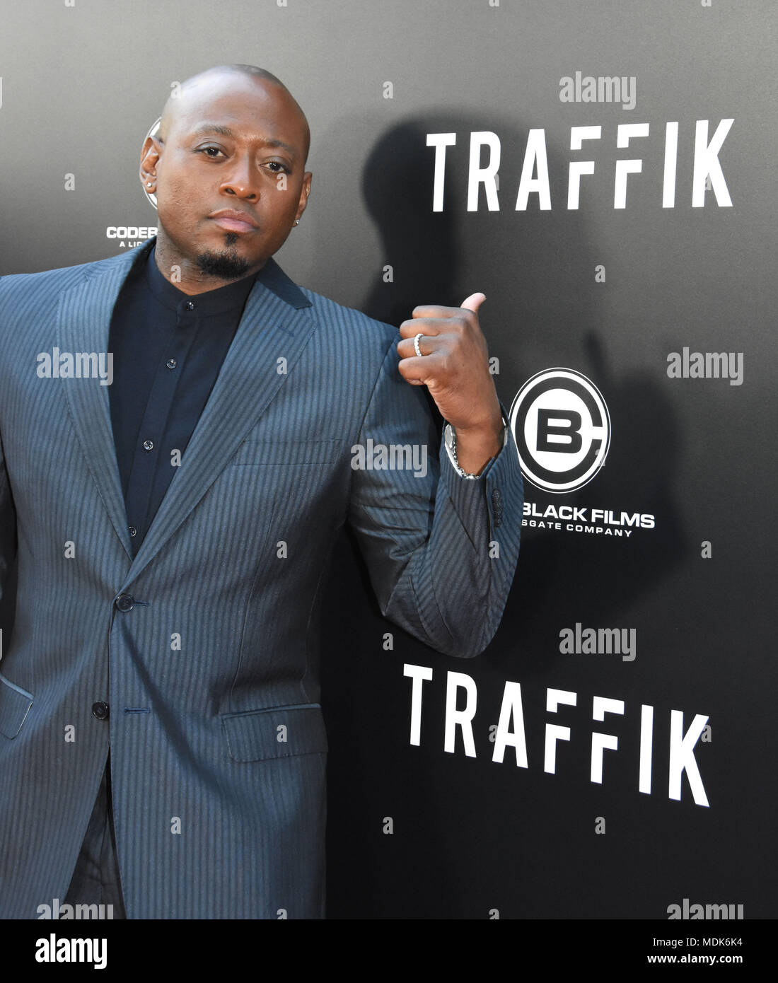 Los Angeles, USA. 19th Apr, 2018. Actor Omar Epps attends the Los ...