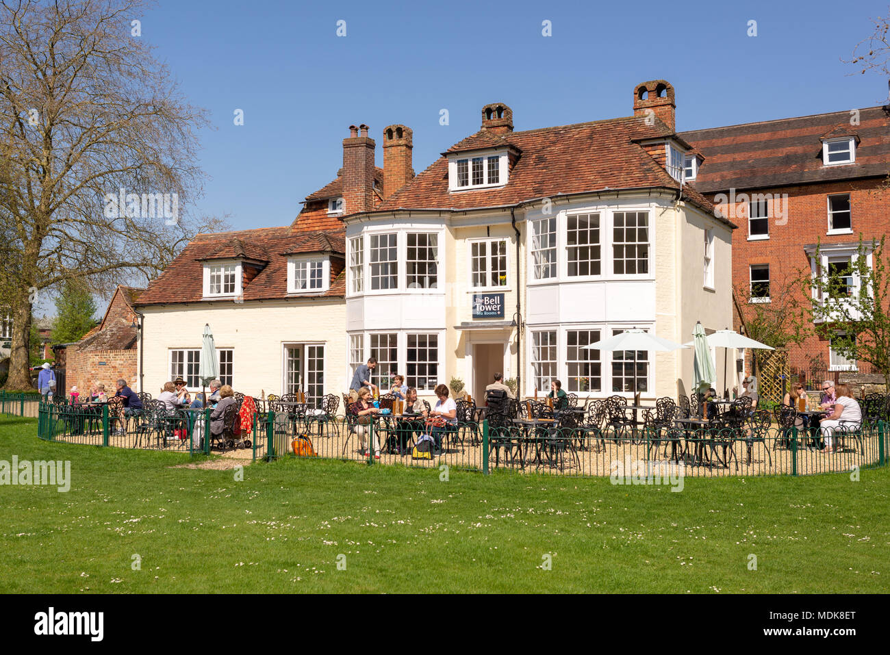 Bell Tower cafe and tea rooms in the grounds of the cathedral ...