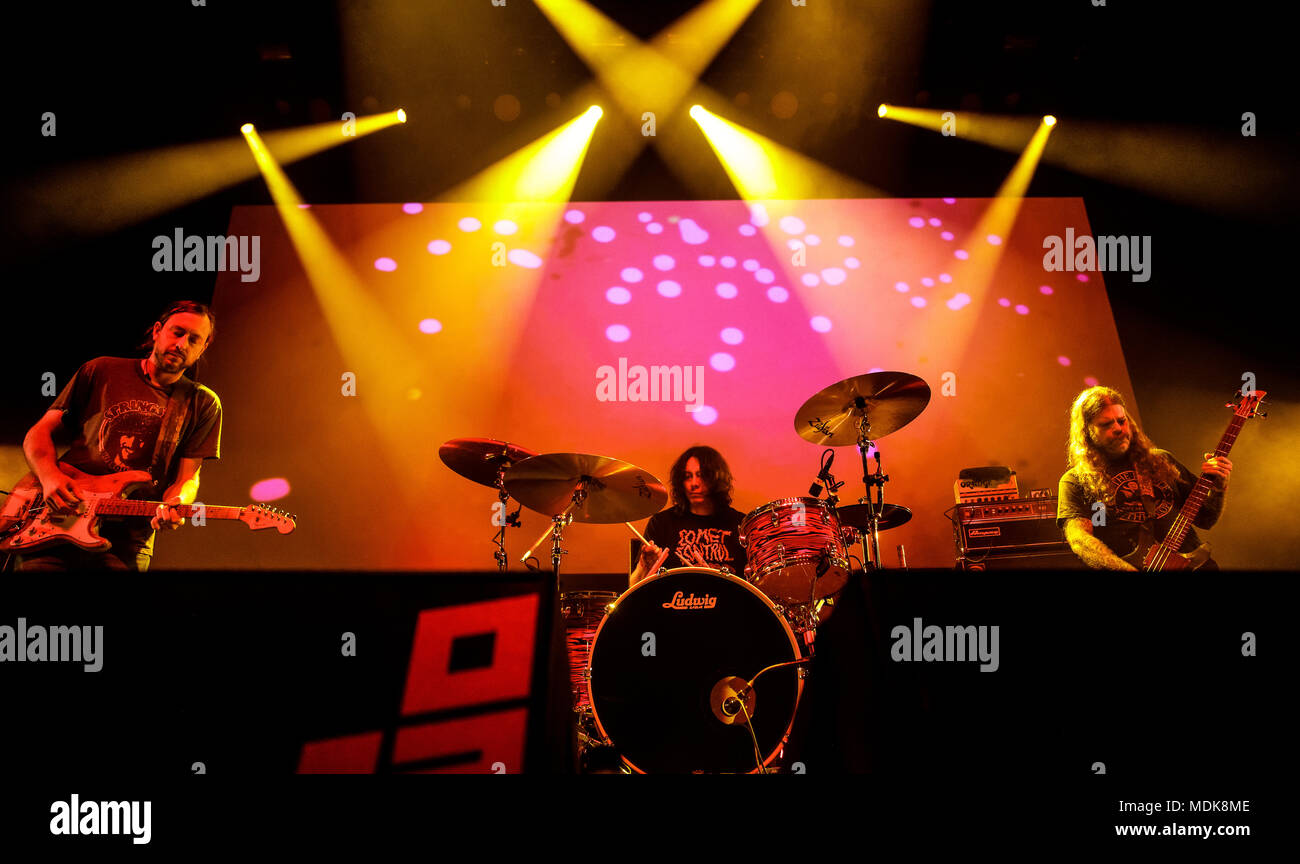 Netherlands, Tilburg - April 19, 2018. The American instrumental ...