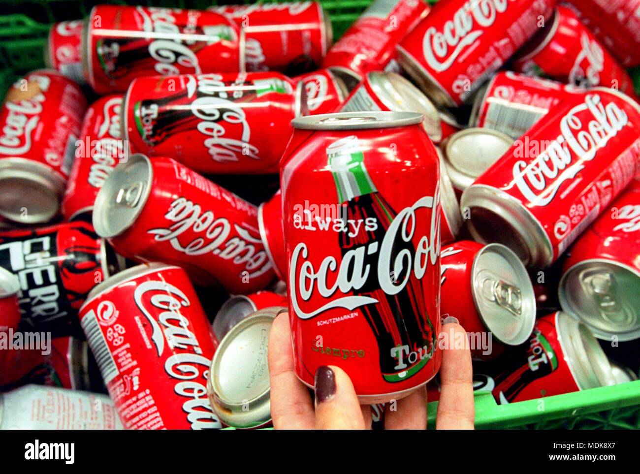 Coca cola products hi-res stock photography and images - Alamy