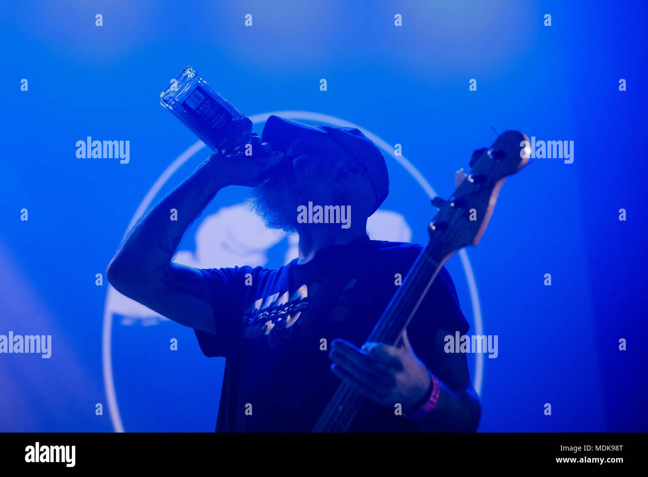 Netherlands, Tilburg - April 19, 2018. The American stoner metal band ...