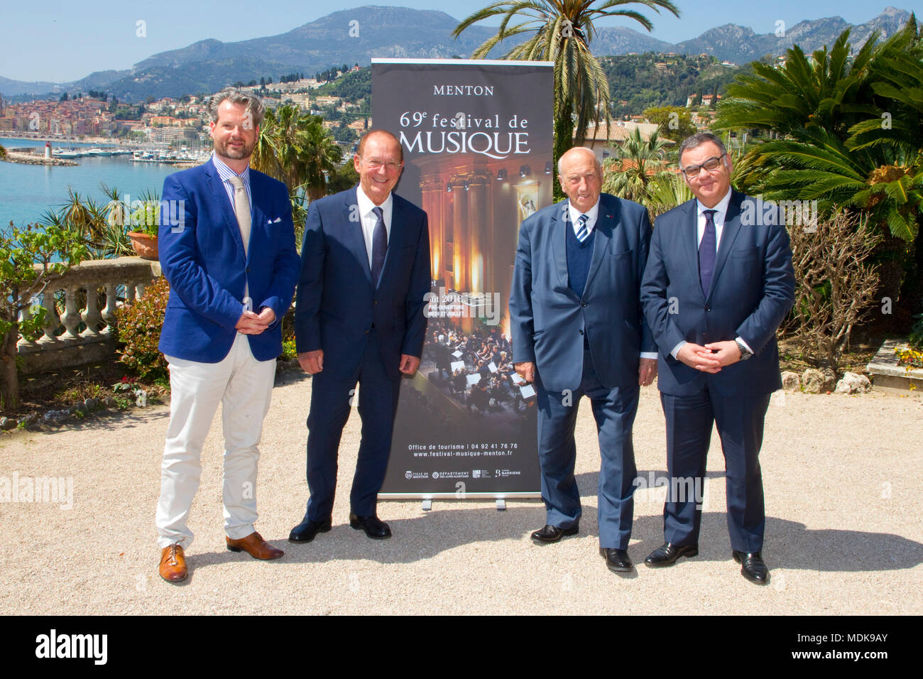 Menton, France. 20th Apr, 2018. Menton, France - April 20, 2018: 69th ...