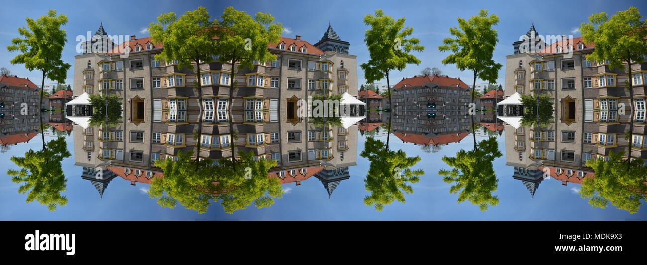 Symmetrical Streets Impressions from Berlin Spandau (Crossing ...