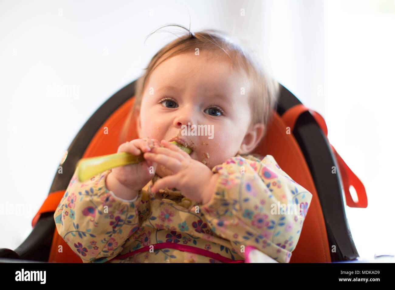 Learning by herself hi-res stock photography and images - Alamy