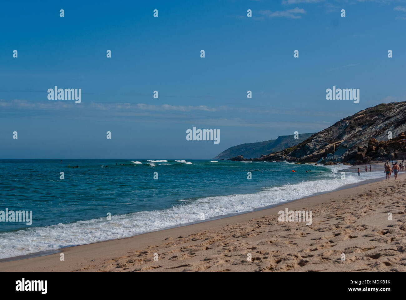 Quiet and restful beach scene hi-res stock photography and images - Alamy