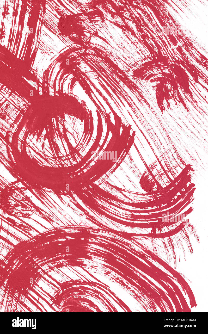 Red watercolor paint background Stock Photo - Alamy