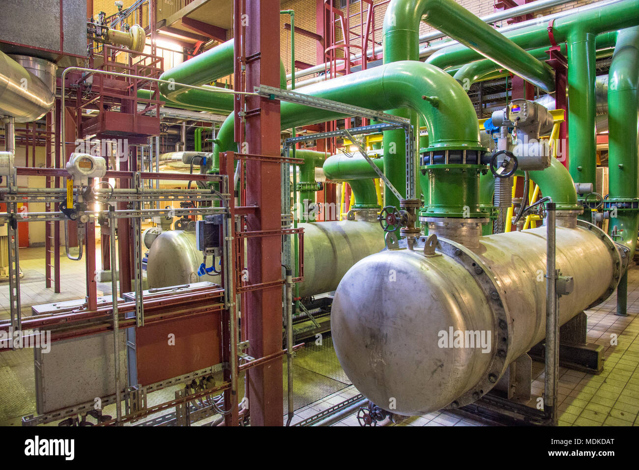 interior of powerplant Stock Photo - Alamy